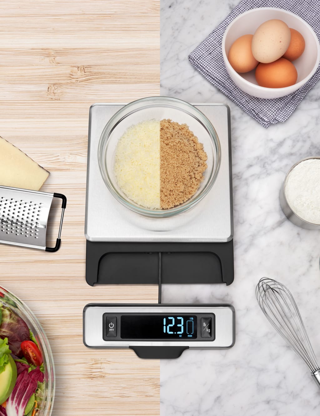 Good Grips Stainless Steel Digital Scale | Oxo | M&S