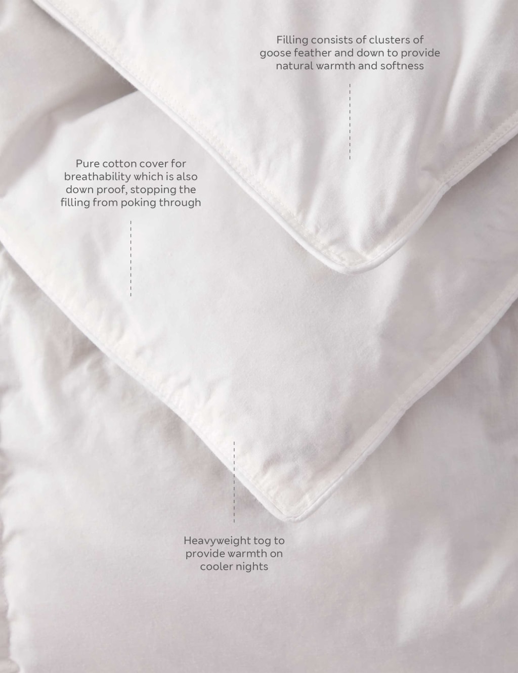 Goose Feather & Down 10.5 Tog Duvet | M&S Collection | M&S