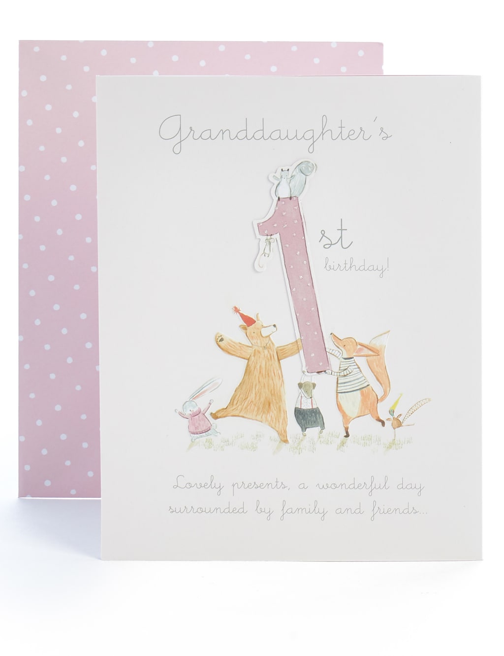 Granddaughter 1st Birthday Card | M&S