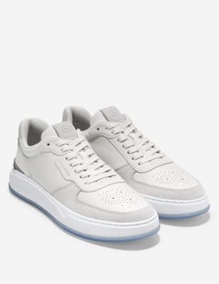 Grandpro Crossover Leather Lace Up Trainers | Cole Haan | M&S