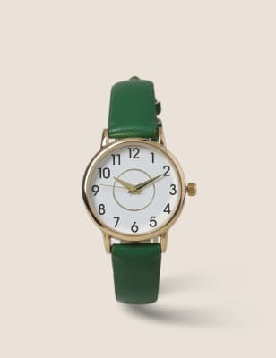 Green & Gold Watch | M&S Collection | M&S