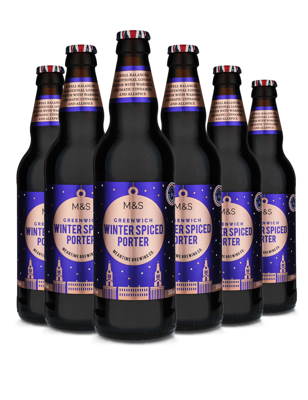Greenwich Winter Spiced Porter - Case of 12 | M&S