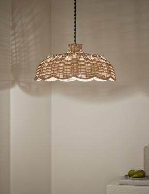 Scallop Rattan Shade | M&S