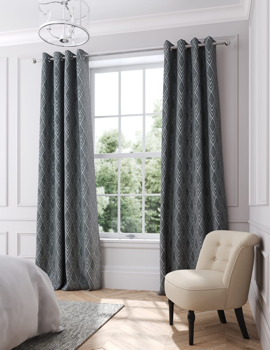 Ready Made Velvet Curtains | M&S