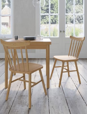Set of 2 Newark Spindle Dining Chairs | M&S