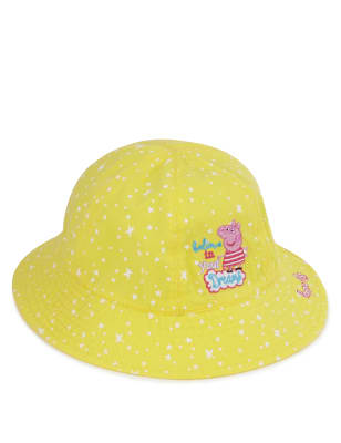 Kids' Pure Cotton Peppa Pig™ Hat | M&S
