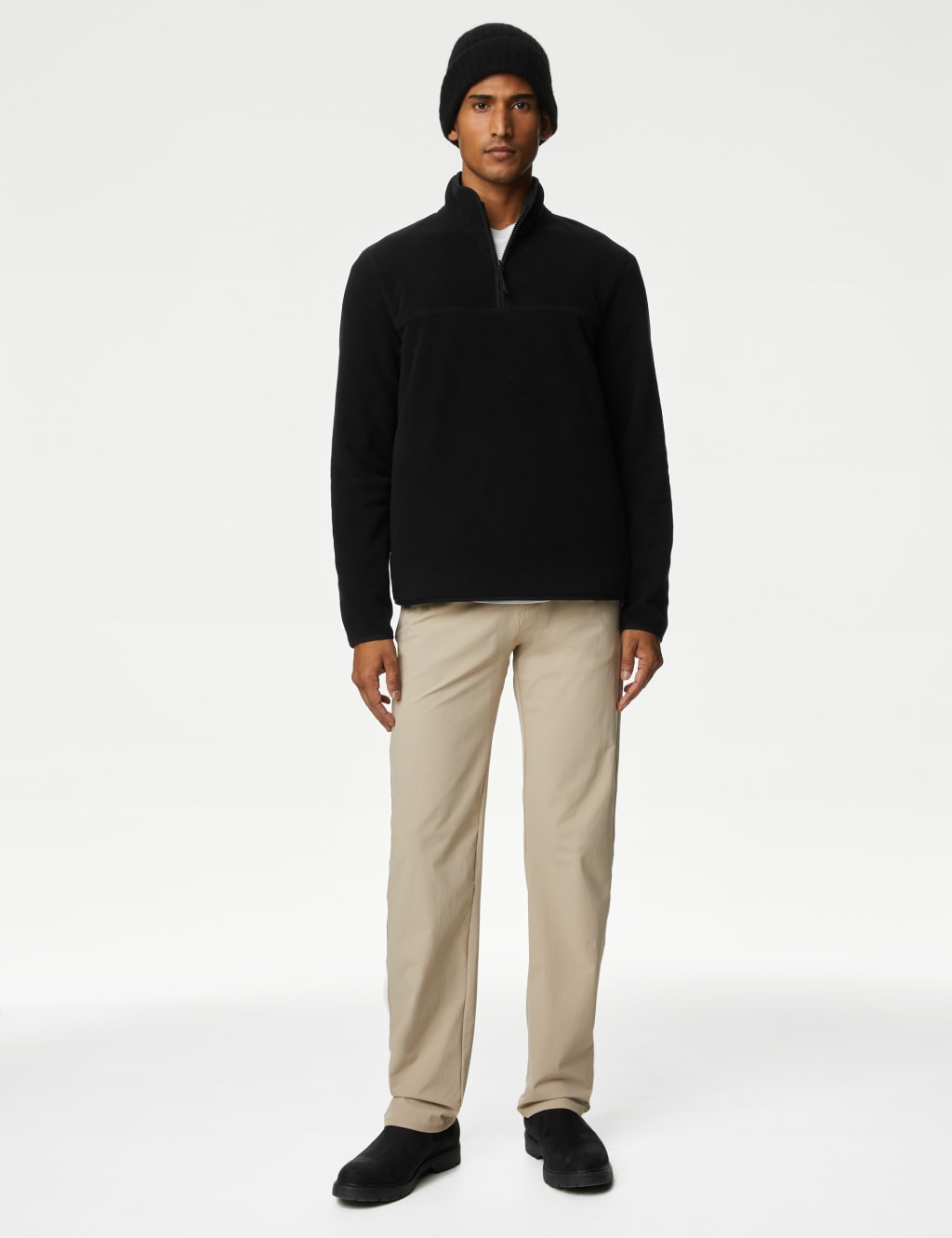 Half Zip Micro Fleece | M&S Collection | M&S