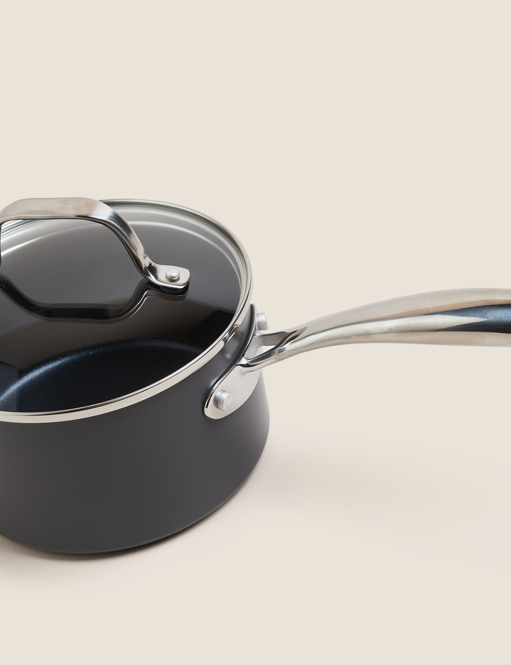 Hard Anodised 16cm Saucepan | M&S chef | M&S