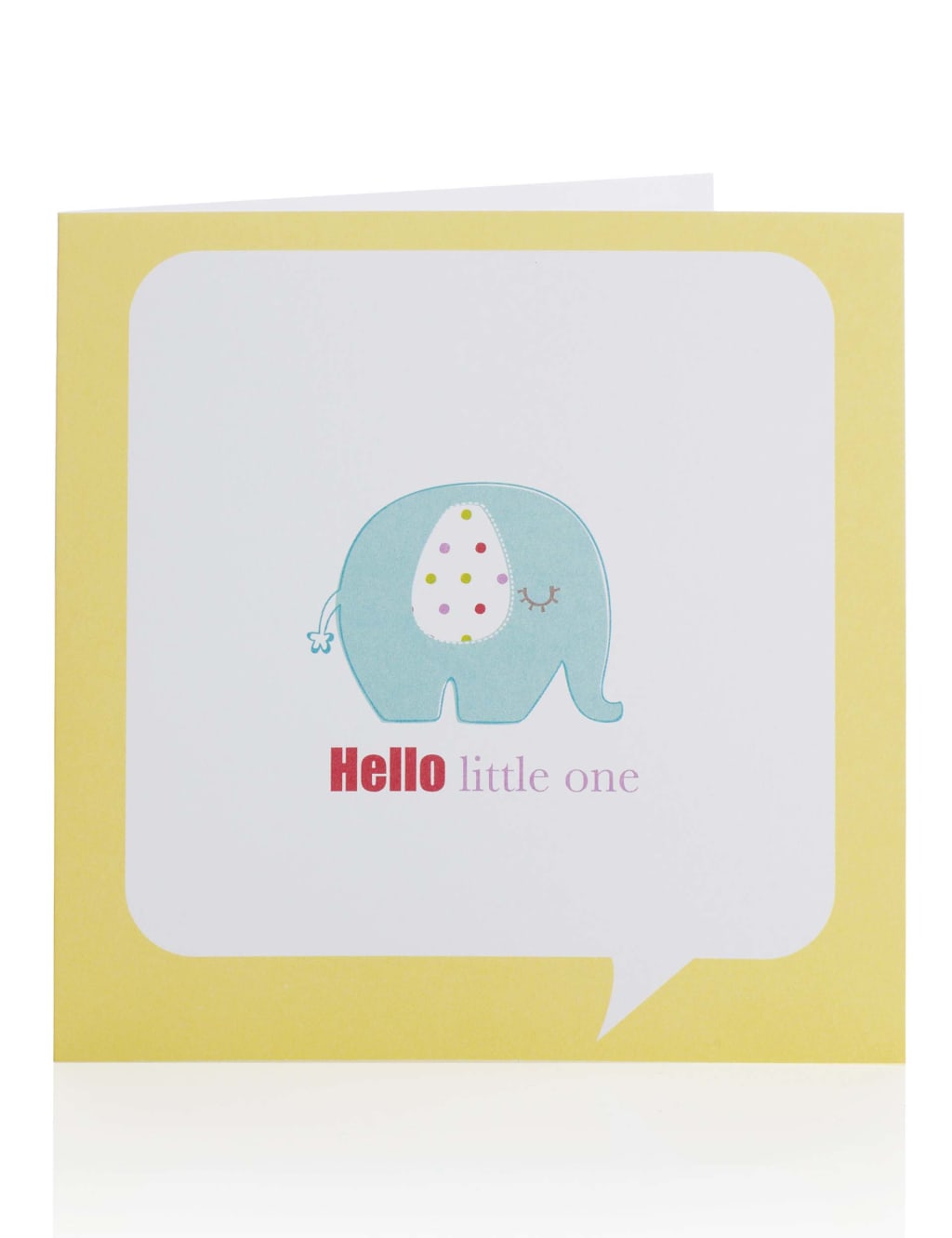 Hello Little One Baby Boy Card | M&S
