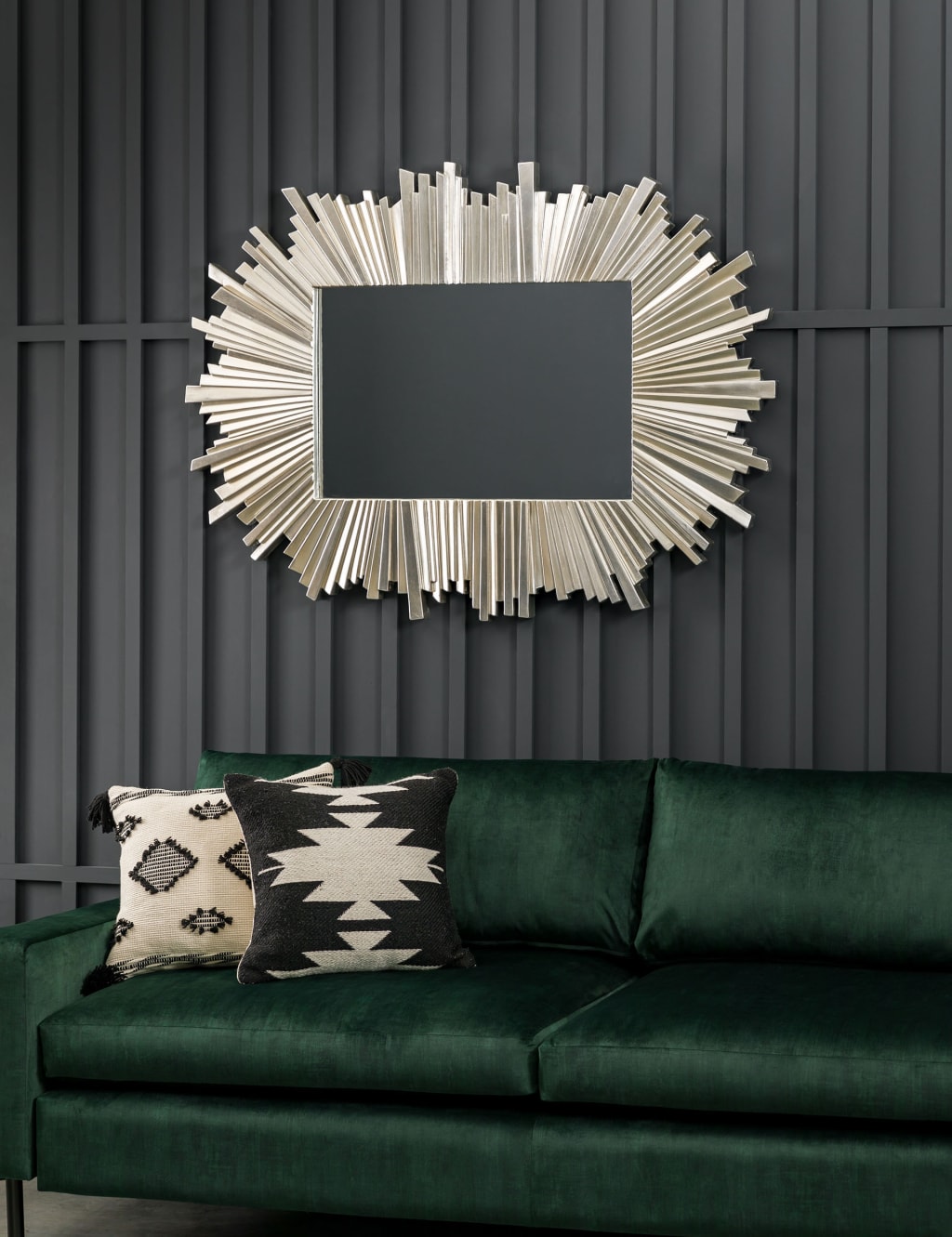 Herzfeld Extra Large Rectangular Wall Mirror | Gallery Home | M&S