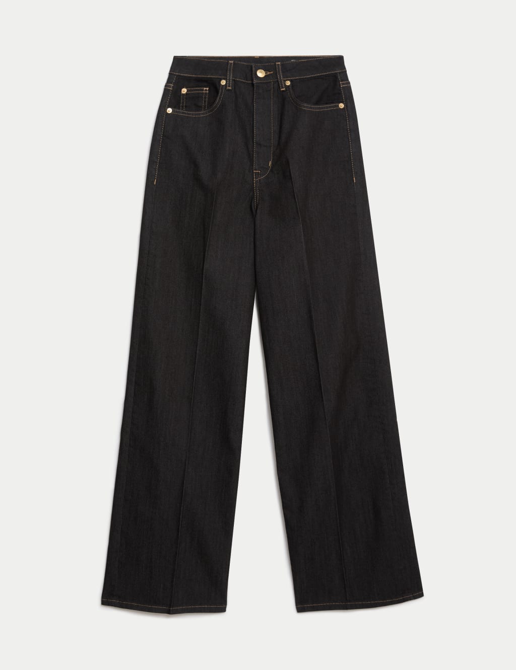 High Waisted Smart Wide Leg Jeans | M&S Collection | M&S