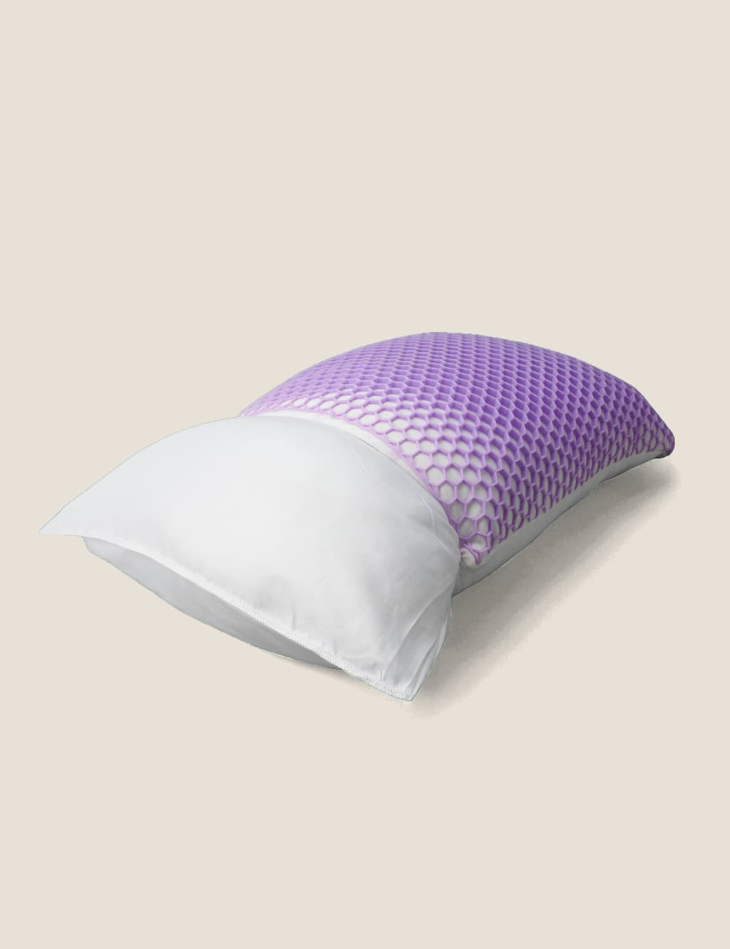 Honeycomb Super Cool Medium Pillow | KALLY SLEEP | M&S