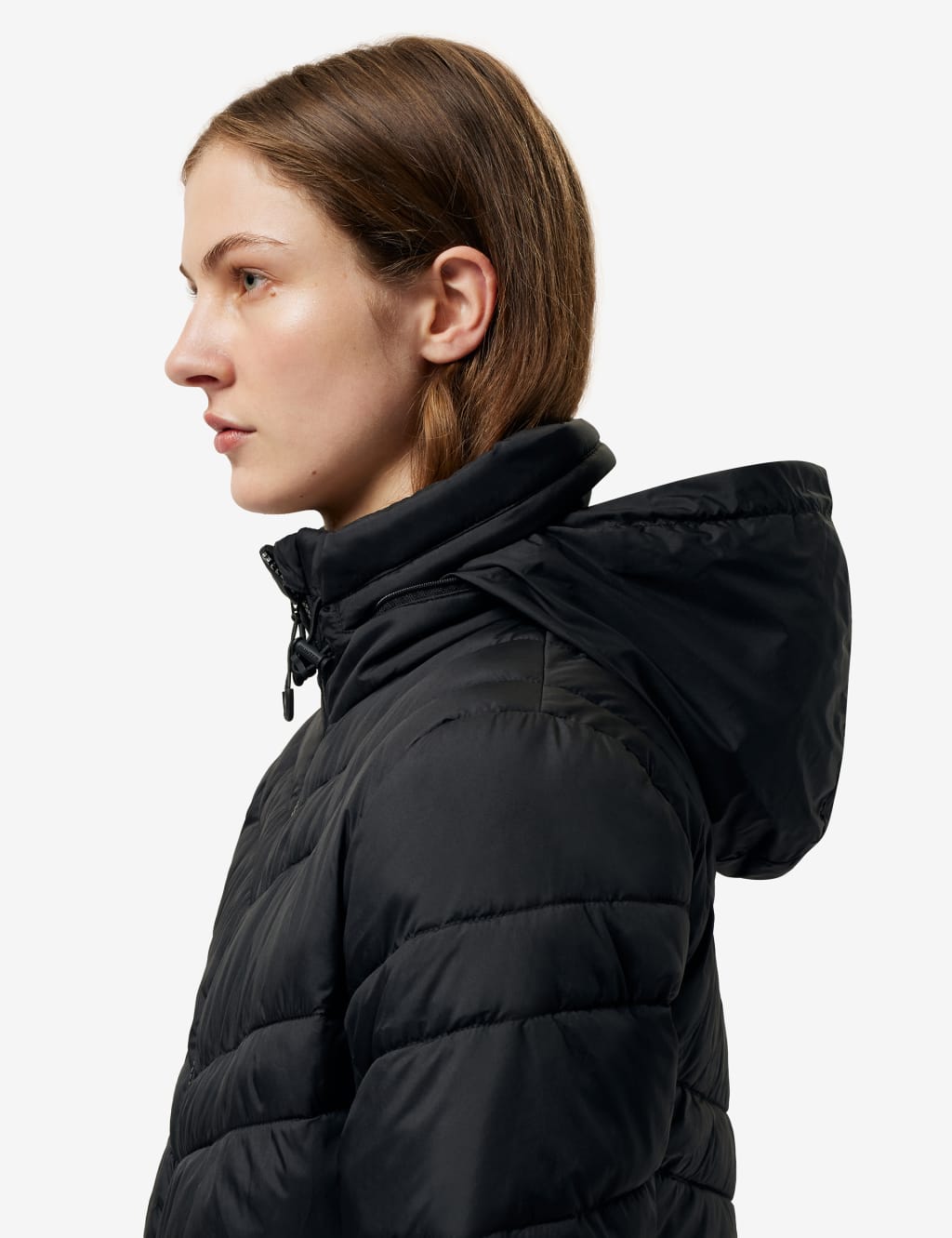 Hooded Packaway Puffer Coat | HUNTER | M&S