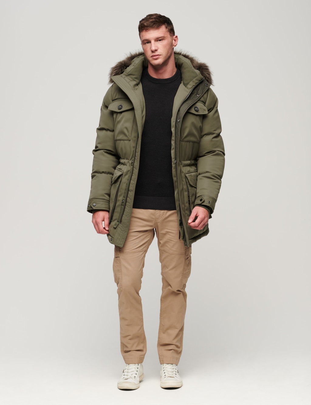 Hooded Parka Jacket | Superdry | M&S