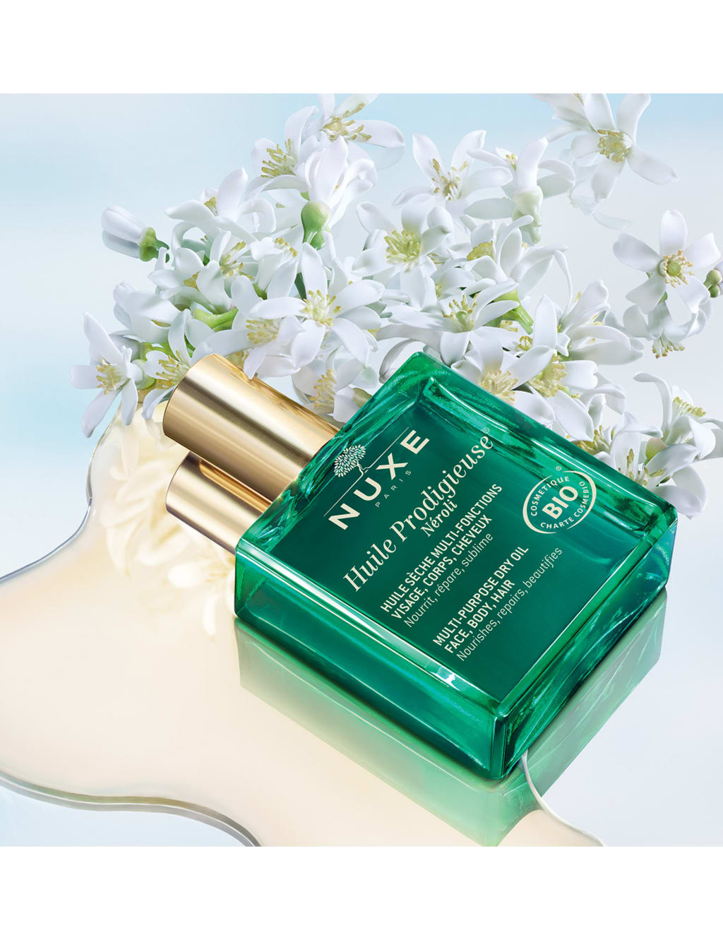 Huile Prodigieuse Neroli Multi-Purpose Dry Oil for Face, Body and Hair 100ml | NUXE | M&S