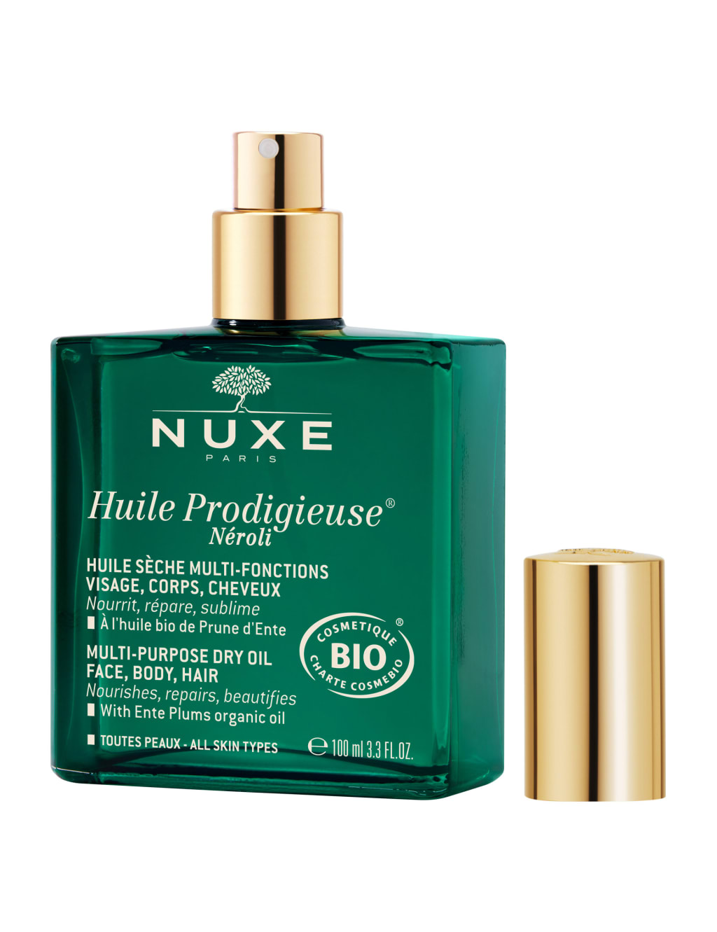 Huile Prodigieuse Neroli Multi-Purpose Dry Oil for Face, Body and Hair 100ml | NUXE | M&S