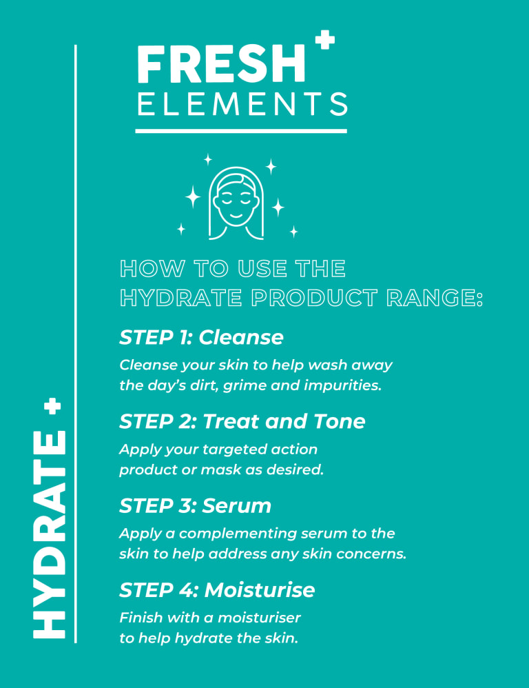 Hydrate Ultra Lightweight Face Oil 30ml | Fresh Elements | M&S