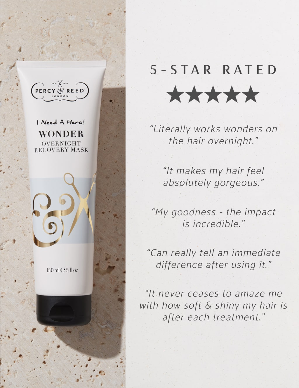 I Need a Hero! Wonder Overnight Recovery Mask | Percy & Reed™ | M&S