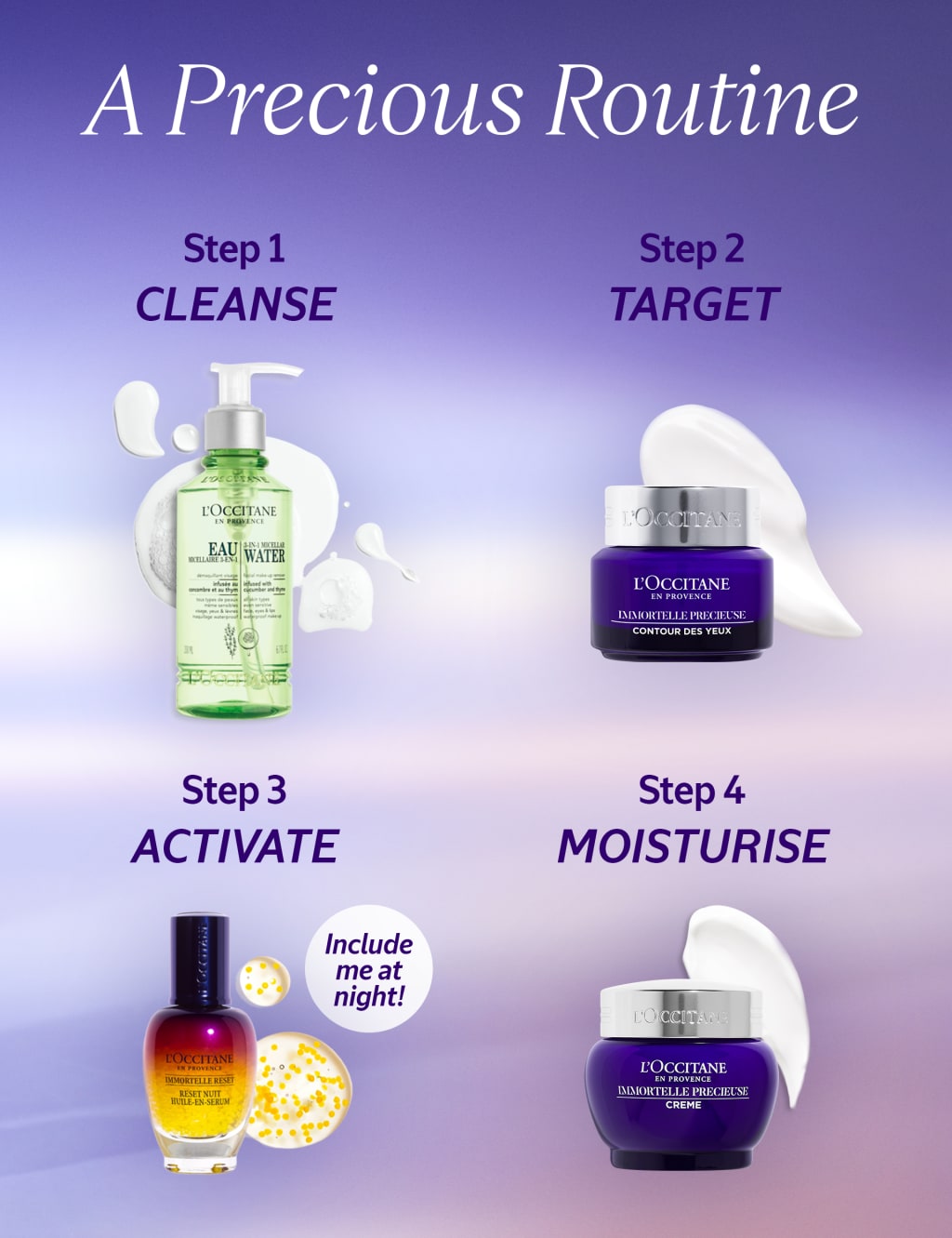 Immortelle Precious Eye Balm, 15ml | L'Occitane | M&S