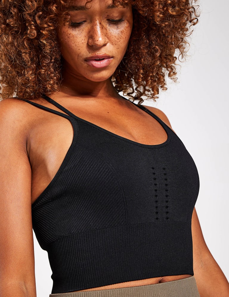 India Seamless Sports Bra | BORN | M&S