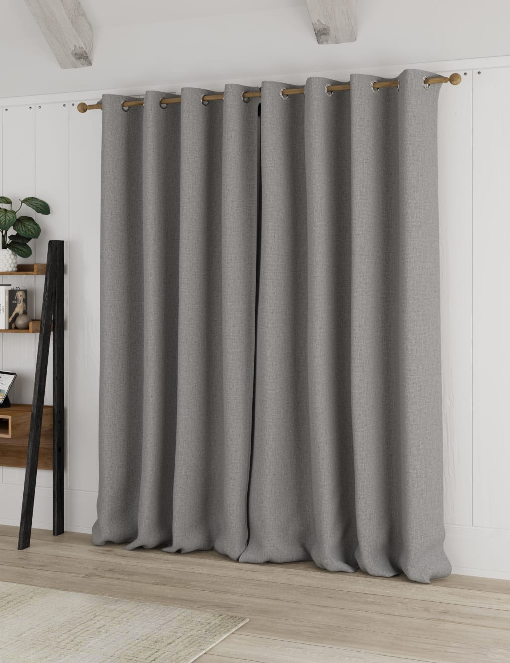 Isabelle Eyelet Blackout Curtains | M&S Collection | M&S