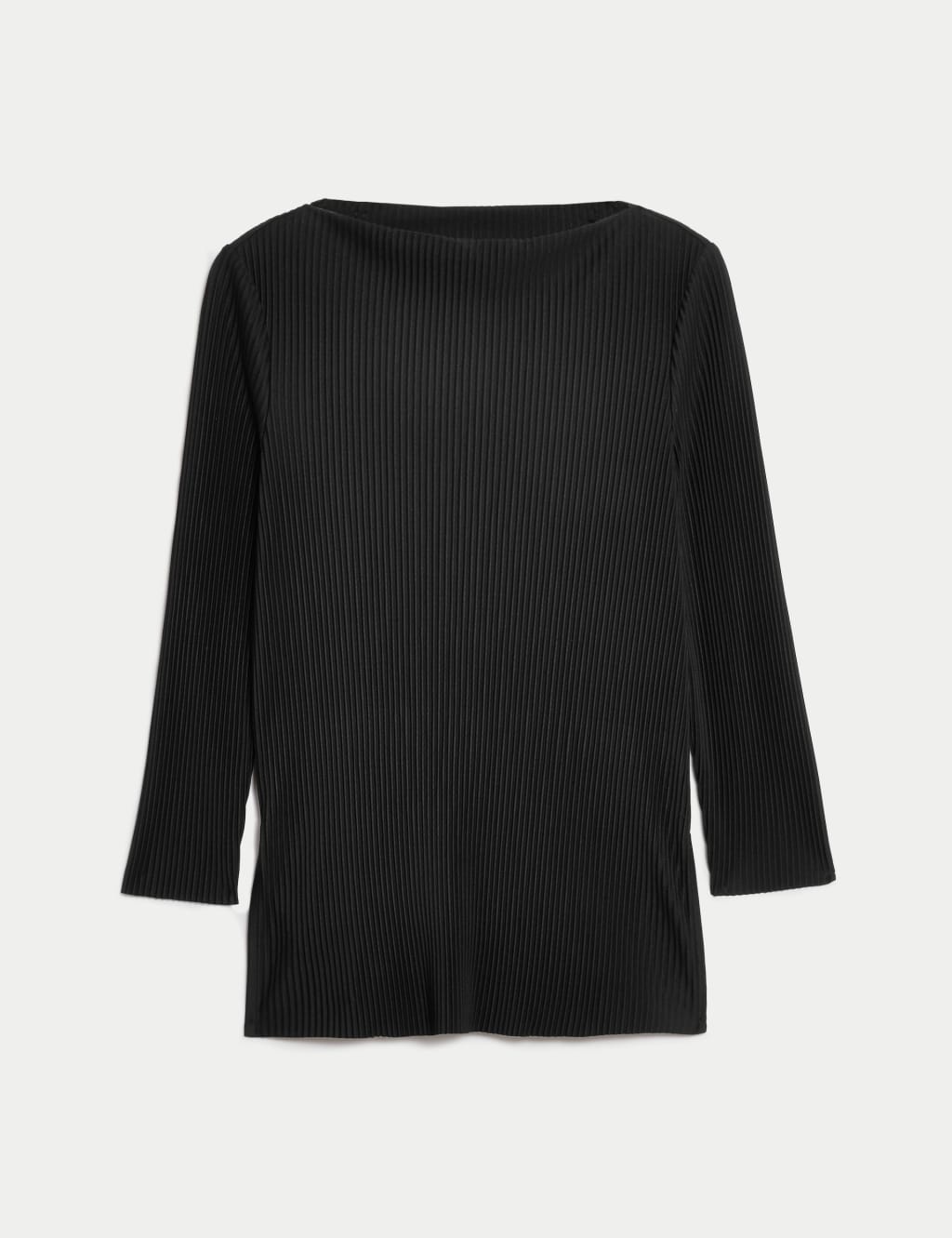 Jersey Ribbed Top | M&S Collection | M&S