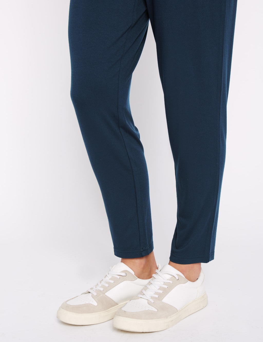 Jersey Tapered Leg Trousers | M&S Collection | M&S