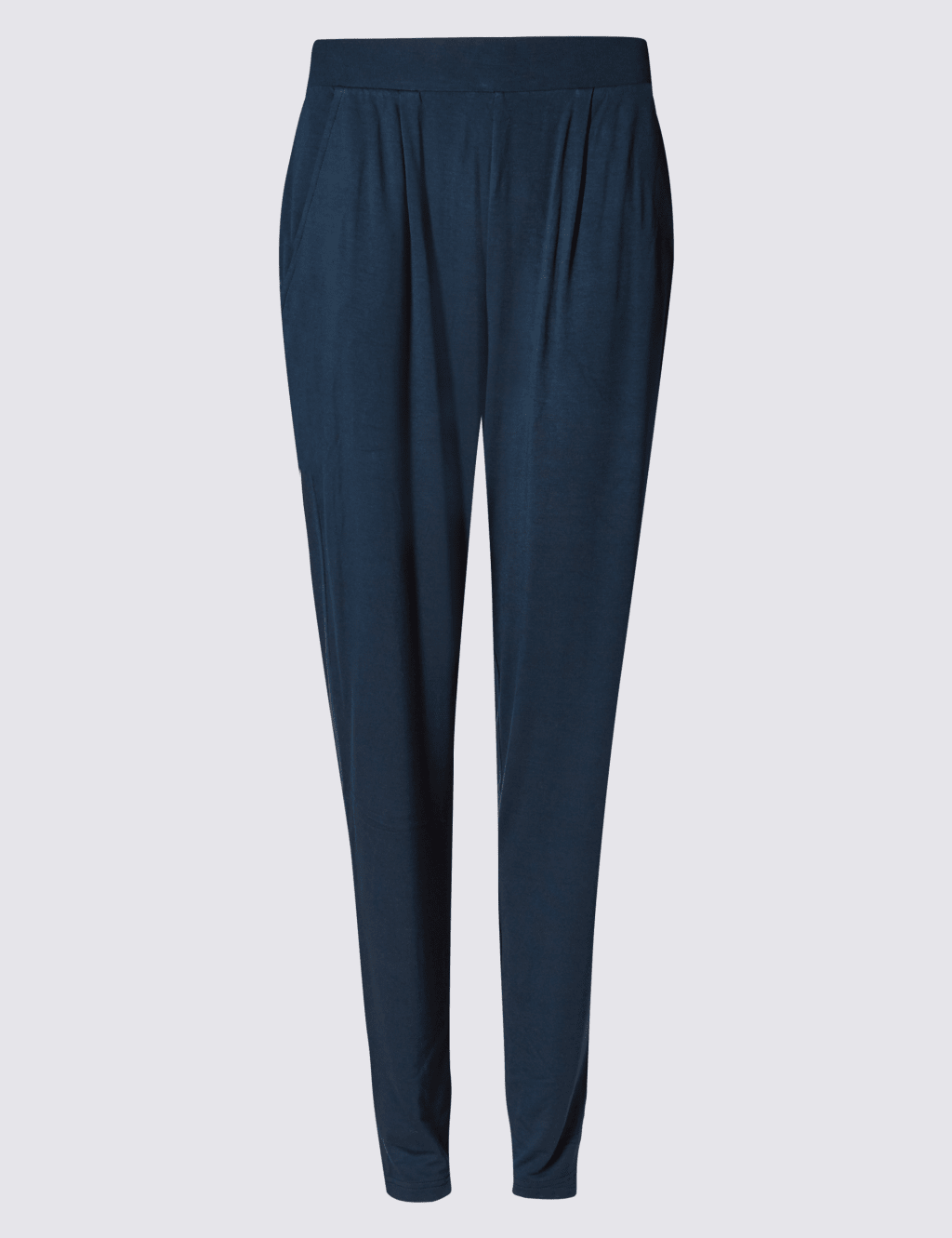 Jersey Tapered Leg Trousers | M&S Collection | M&S