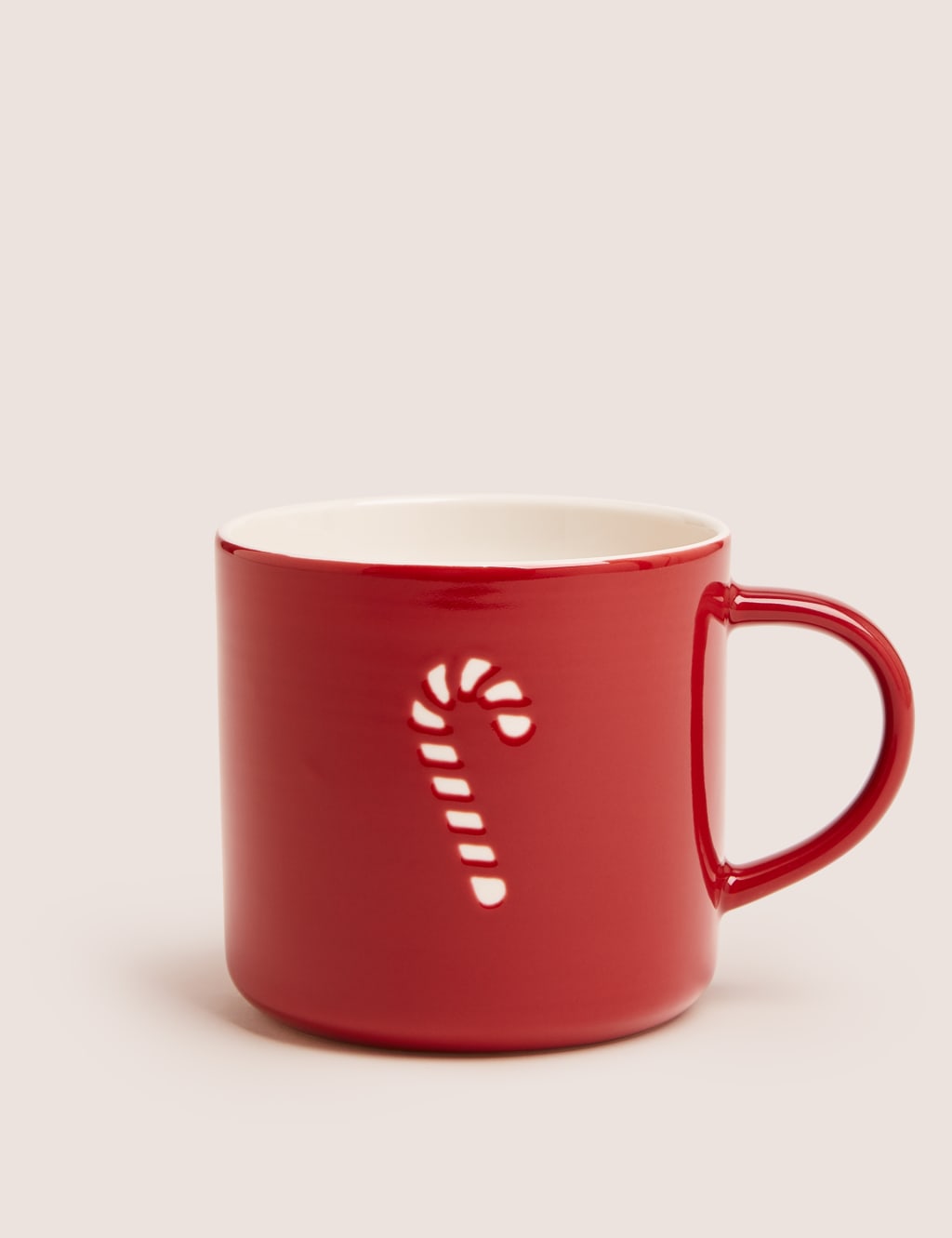 Jumbo Candy Cane Mug | M&S