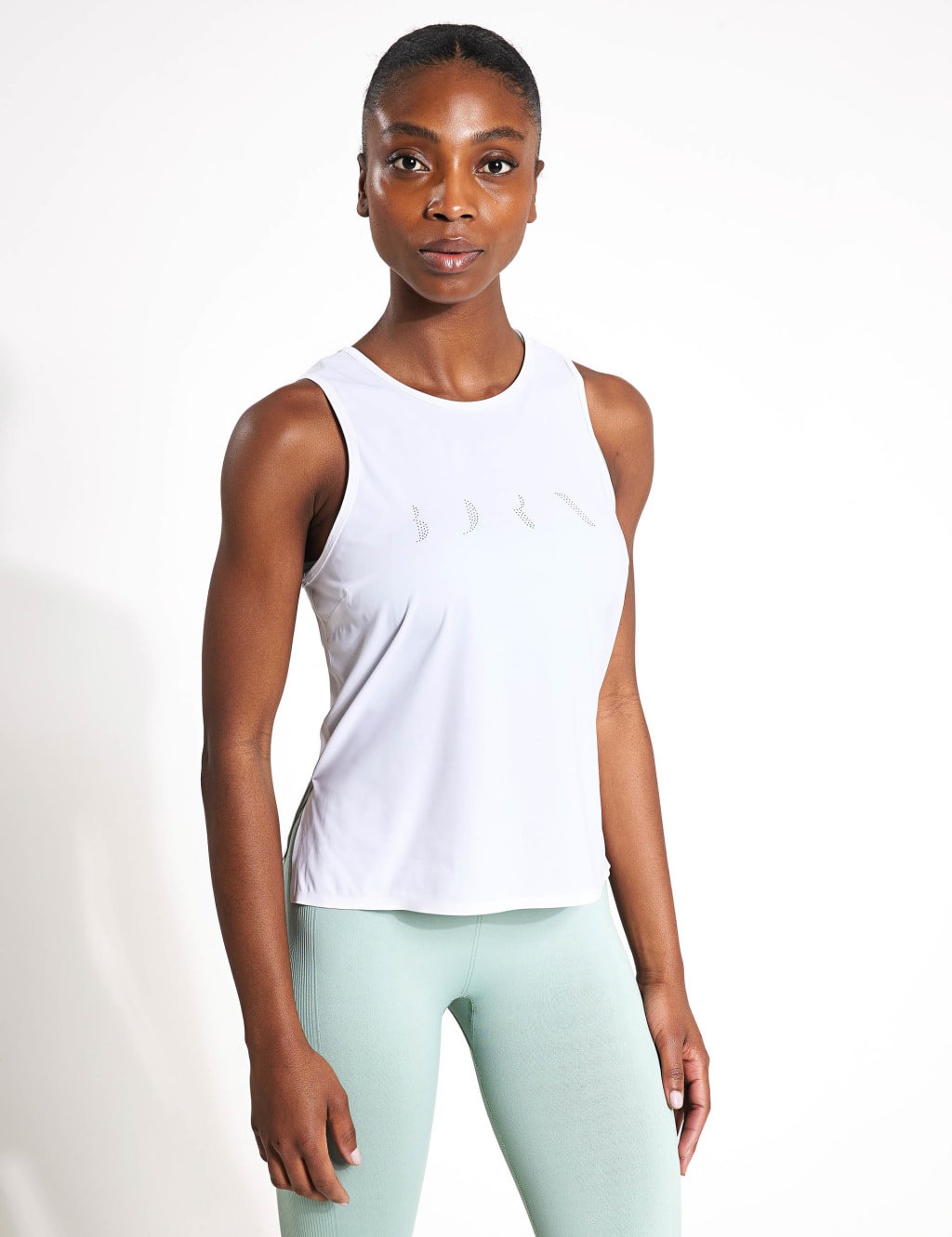 Keira Crew Neck Racer Back Vest Top | BORN | M&S