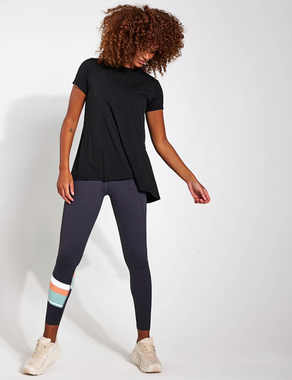 Kendell Modal Rich Crew Neck Fitted Top | Lilybod | M&S
