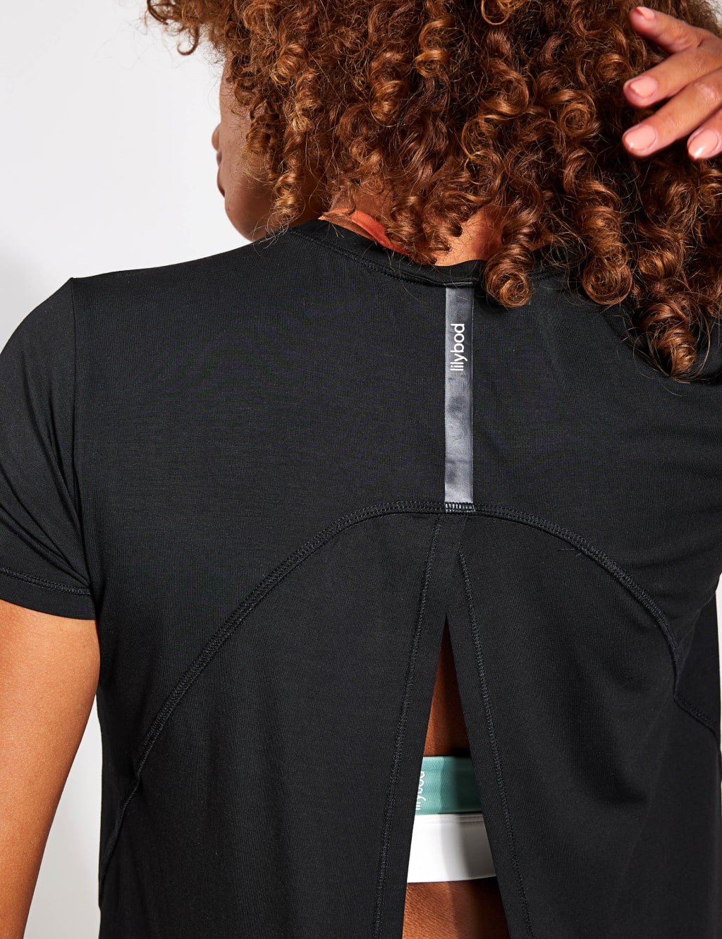Kendell Modal Rich Crew Neck Fitted Top | Lilybod | M&S