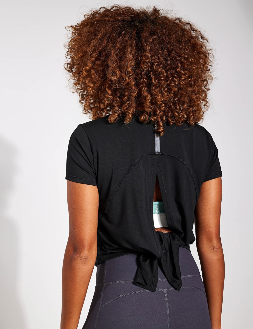 Kendell Modal Rich Crew Neck Fitted Top | Lilybod | M&S