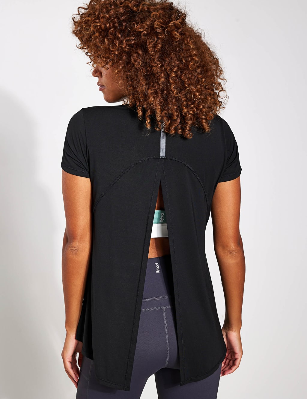 Buy Kendell Modal Rich Crew Neck Fitted Top | Lilybod | M&S