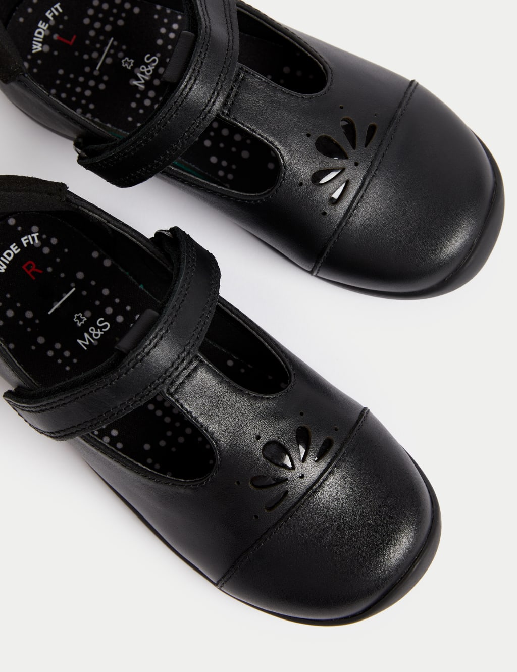 Kids' Brogue Detail Leather School Shoes (8 Small - 2 Large) | M&S ...
