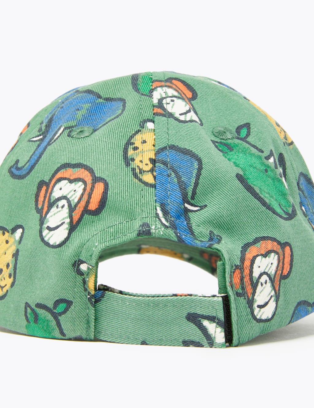 Kids' Cotton Animal Print Baseball Cap (1-6 Yrs) | M&S