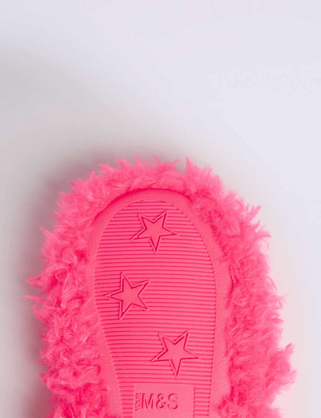 Kids’ Fluffy Monster Slippers (5 Small - 5 Large) | M&S