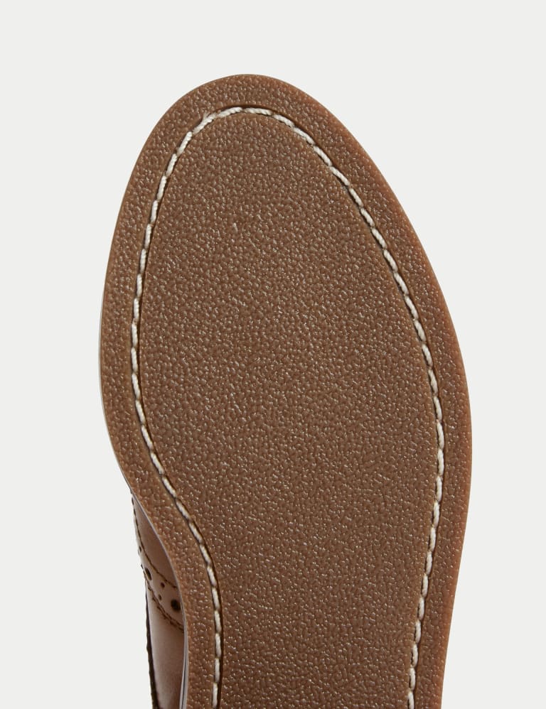 Kids' Leather Brogues (8 Smal l - 2 Large) | M&S Collection | M&S