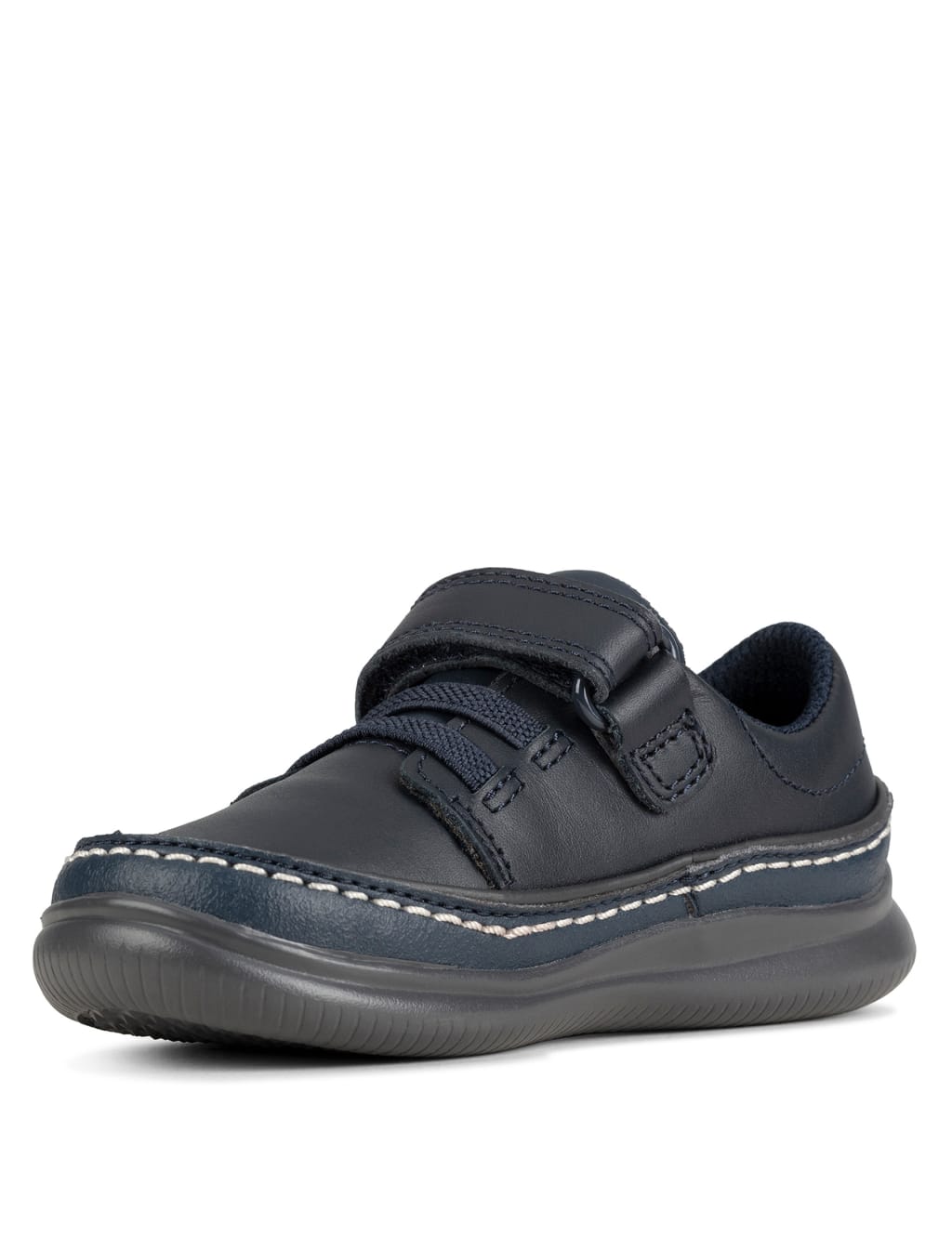 Kids' Leather Riptape Shoes | CLARKS | M&S