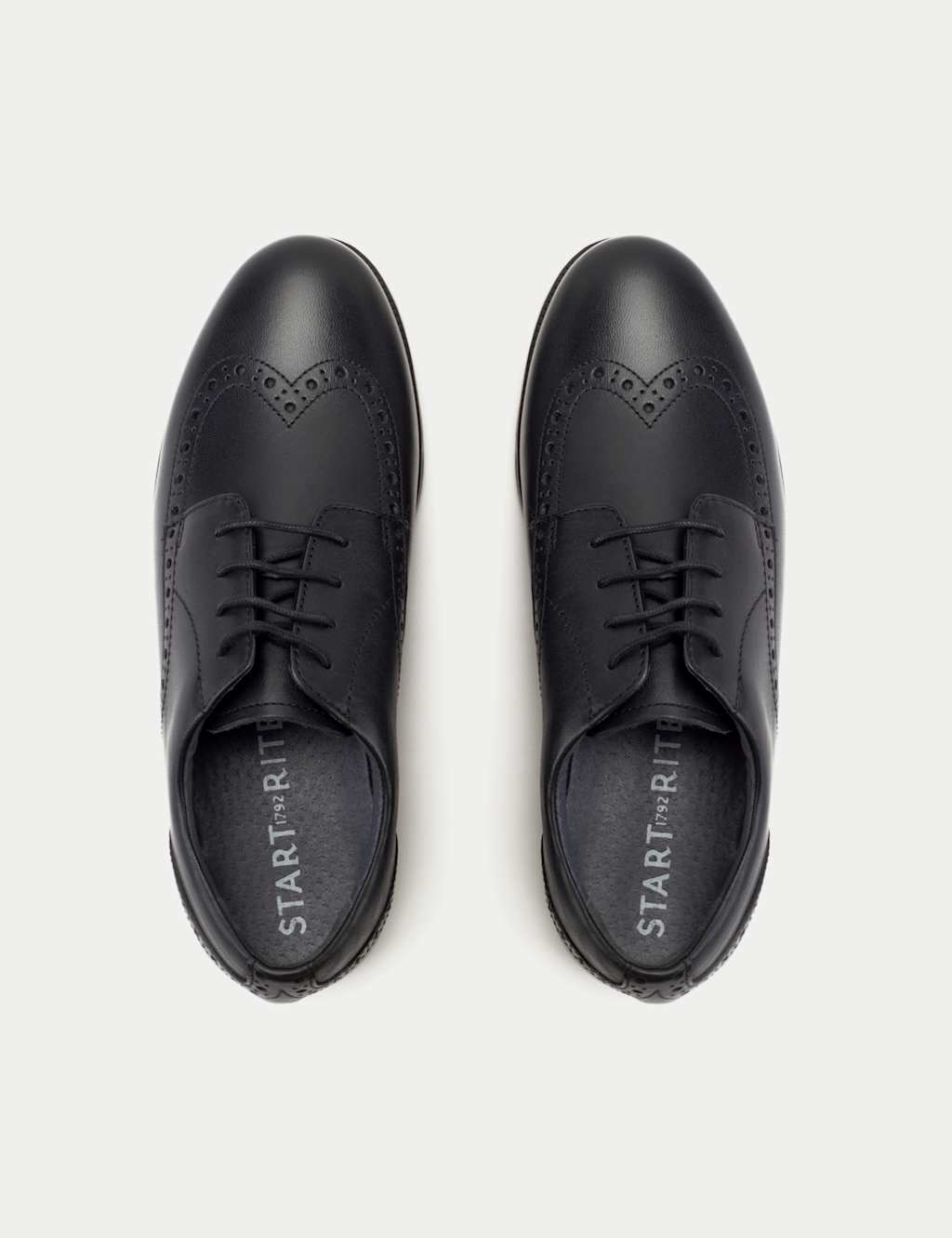 Kids' Leather Schoolwear Brogues (4.5 Large - 9 Large) | START-RITE | M&S