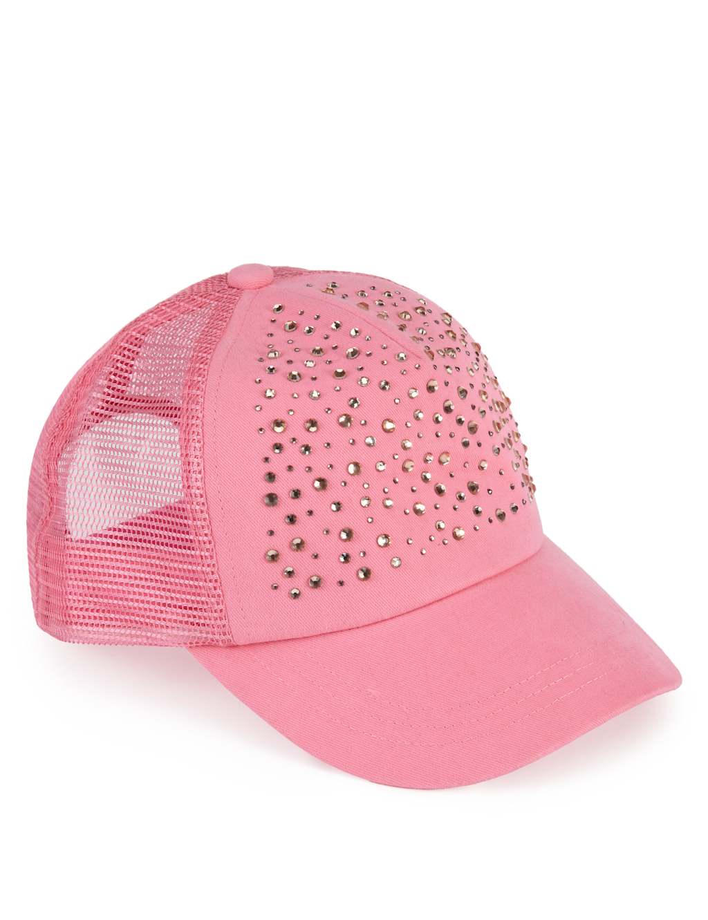 Kids' Pure Cotton Studded Cap | M&S