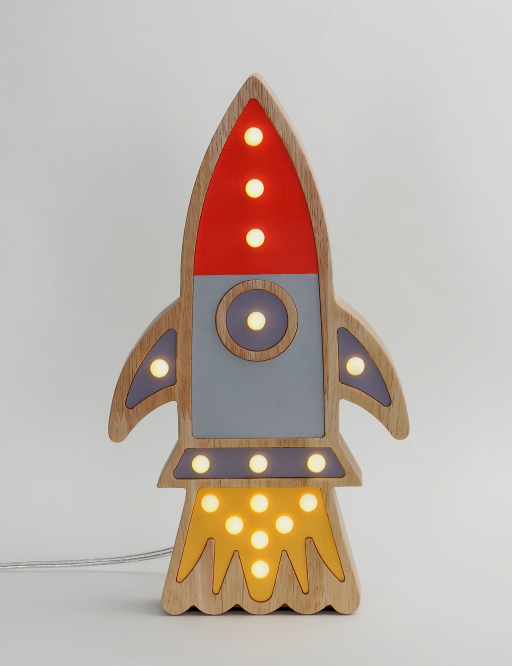 Kids' Rocket LED Table Lamp | M&S Collection | M&S
