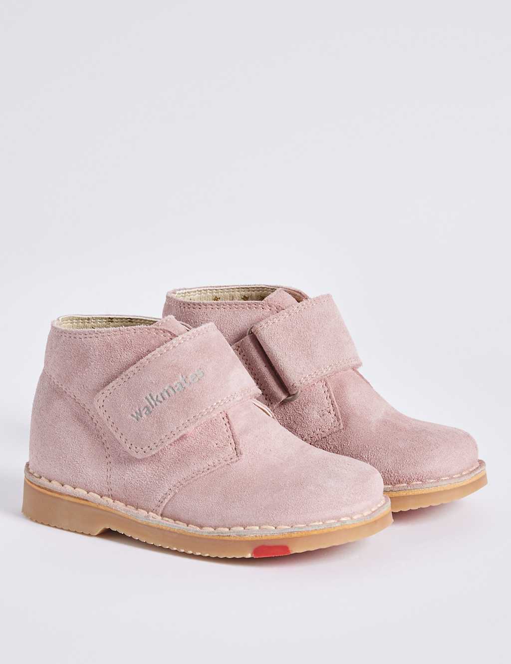 Kids' Suede Walkmates™ Ankle Boots (4 Small - 11 Small) | M&S