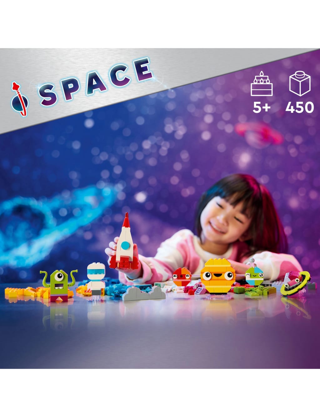 LEGO® Classic Creative Space Planets Kit 11037 (5+ Yrs) | Lego | M&S