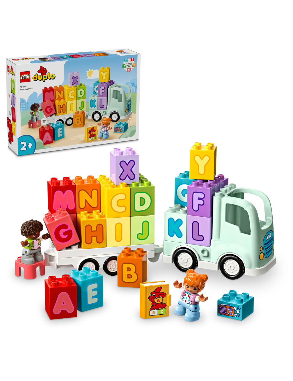 LEGO® DUPLO® Town Alphabet Truck Toy 10421 (2+ Yrs) | Lego | M&S
