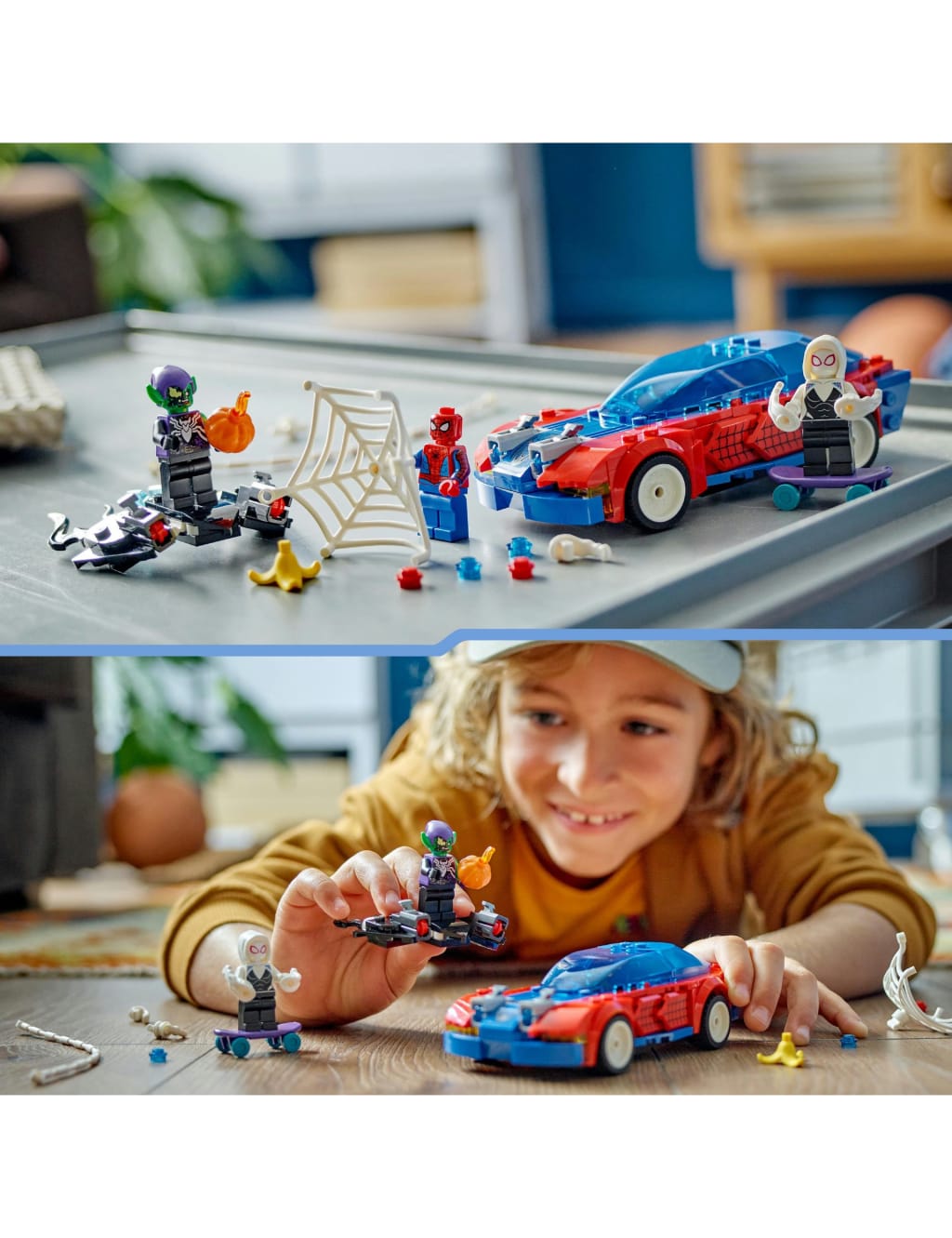 LEGO® Marvel Spider-Man Race Car & Venom Green Goblin 76279 (7+ Yrs ...