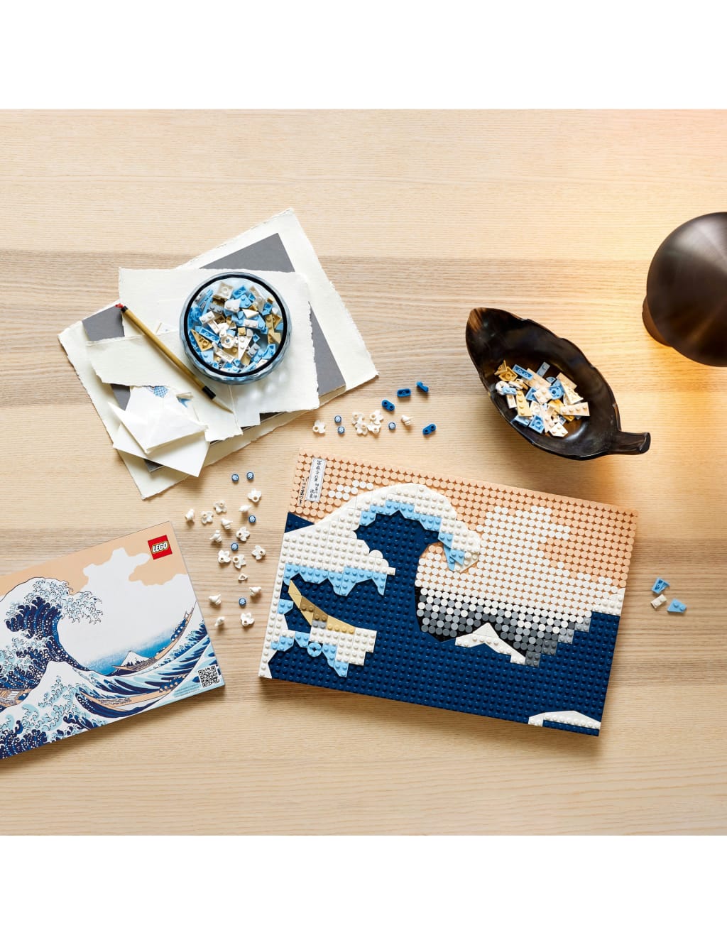 LEGO ART Hokusai - The Great Wave Craft Set 31208 (18+ Yrs) | Lego | M&S