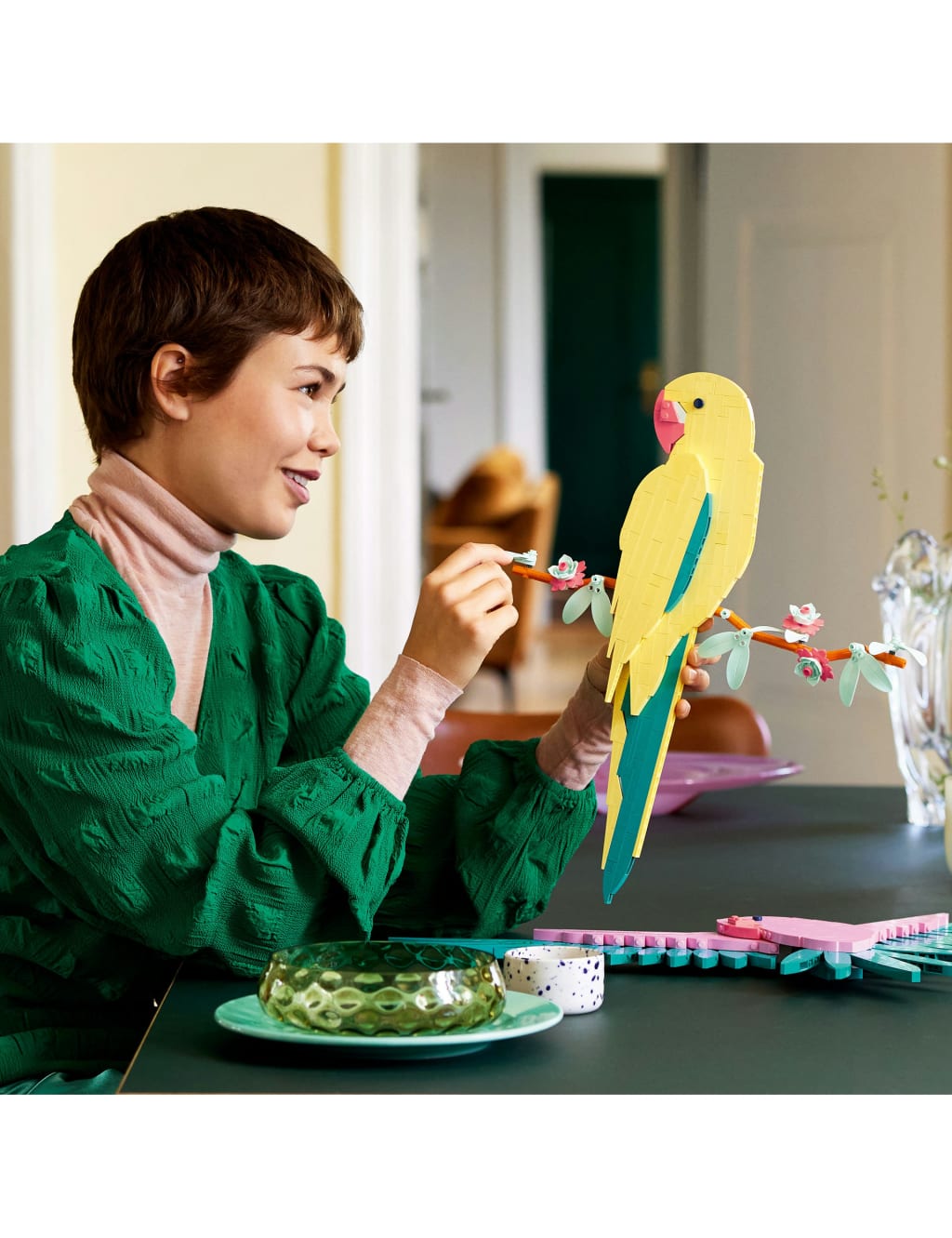 LEGO Art The Fauna Collection Macaw Parrots 31211 (18+ Yrs) | Lego | M&S