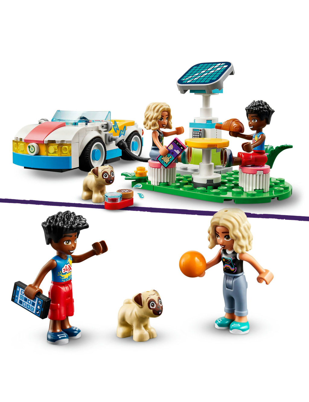 LEGO Friends Electric Car and Charger Toy Set 42609 (6+ Yrs) | Lego | M&S