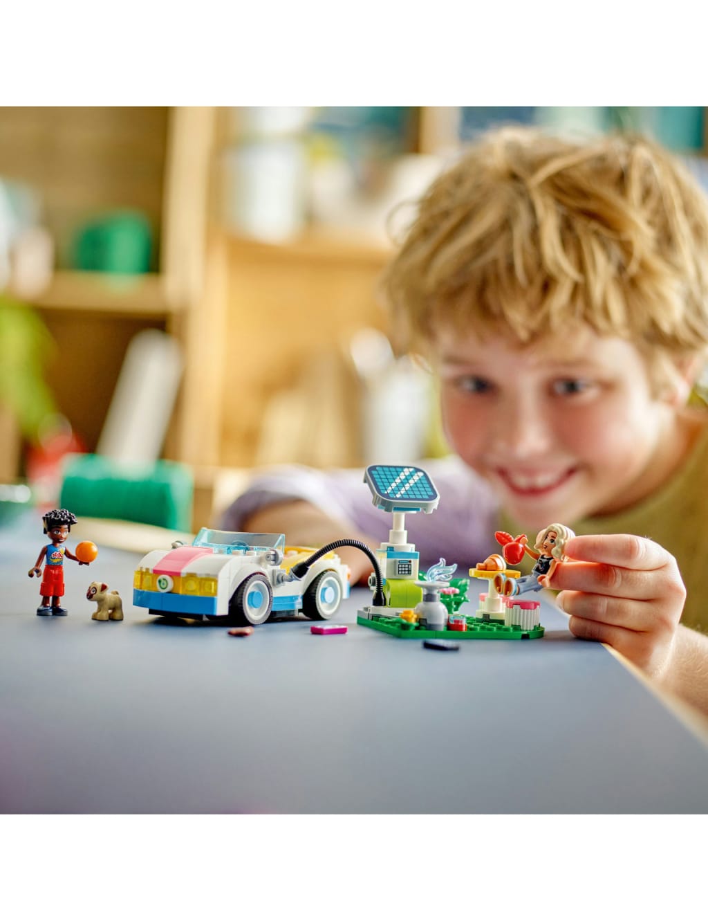 LEGO Friends Electric Car and Charger Toy Set 42609 (6+ Yrs) | Lego | M&S